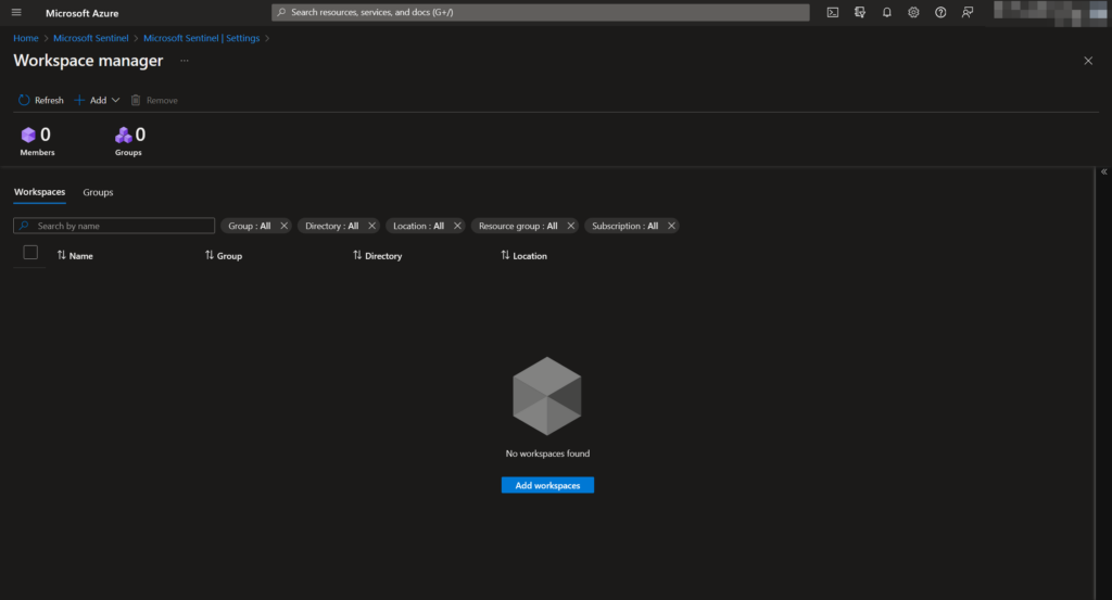 Manage Microsoft Sentinel with Workspace Manager - Modern Security
