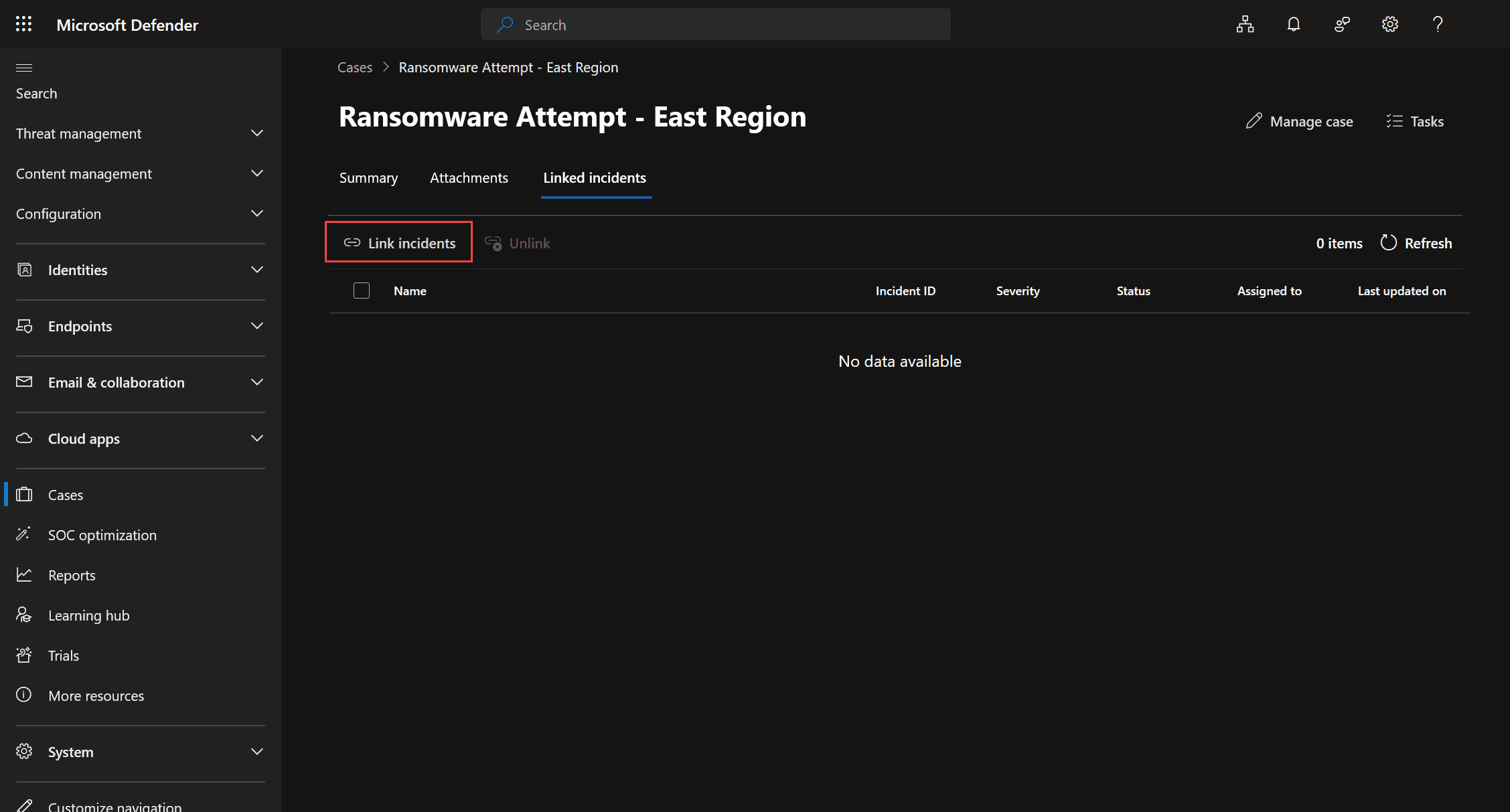 Case management in Microsoft Defender and Sentinel: streamline your ...