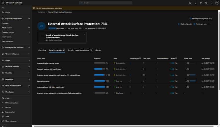 Integrating Microsoft Defender EASM with Exposure Management - Modern ...