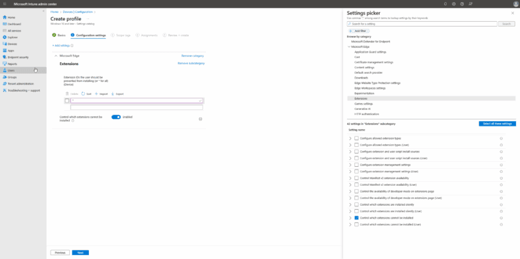 Stopping malicious Browser Extensions with Microsoft Defender TVM and ...