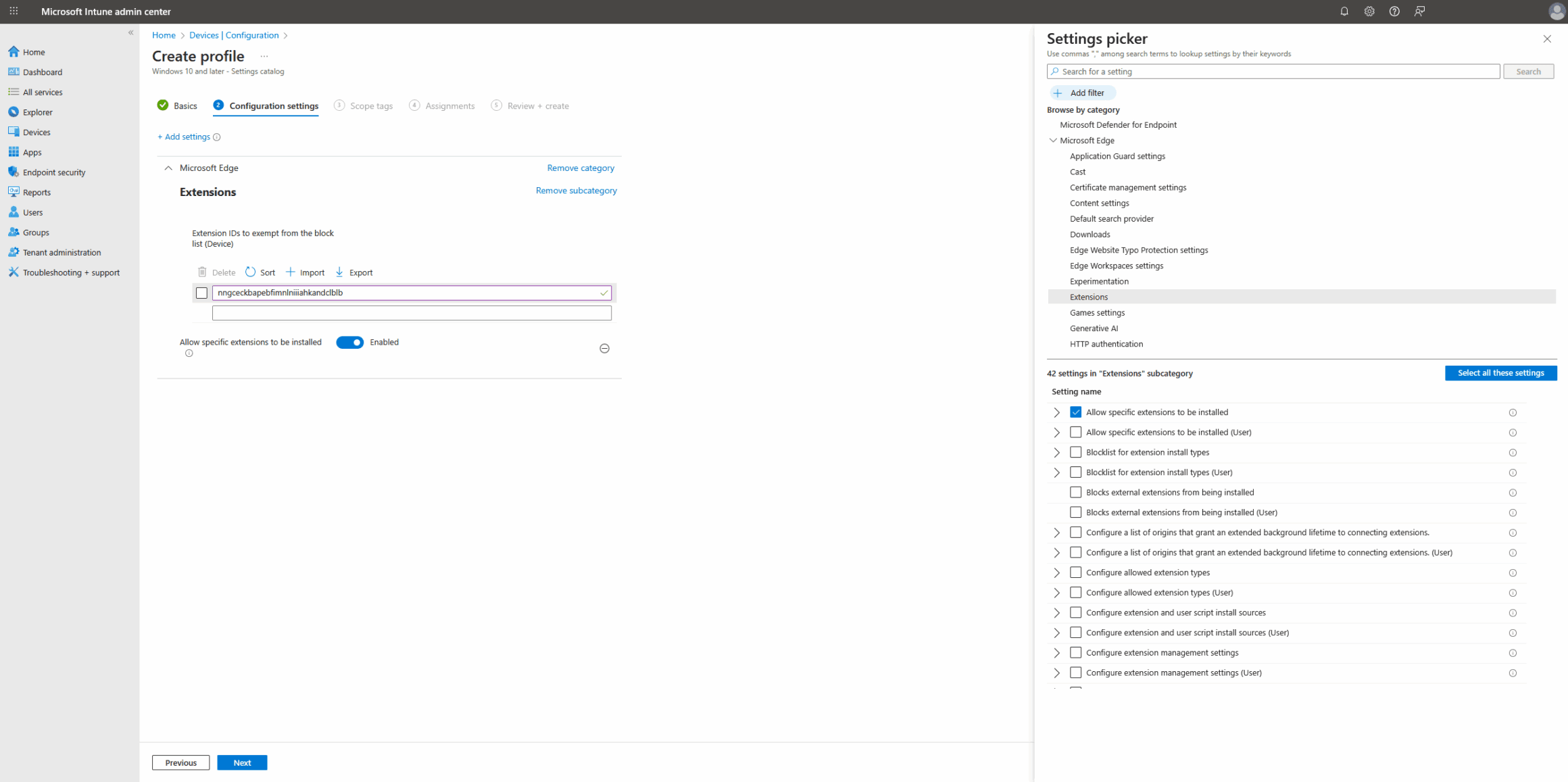Stopping malicious Browser Extensions with Microsoft Defender TVM and ...