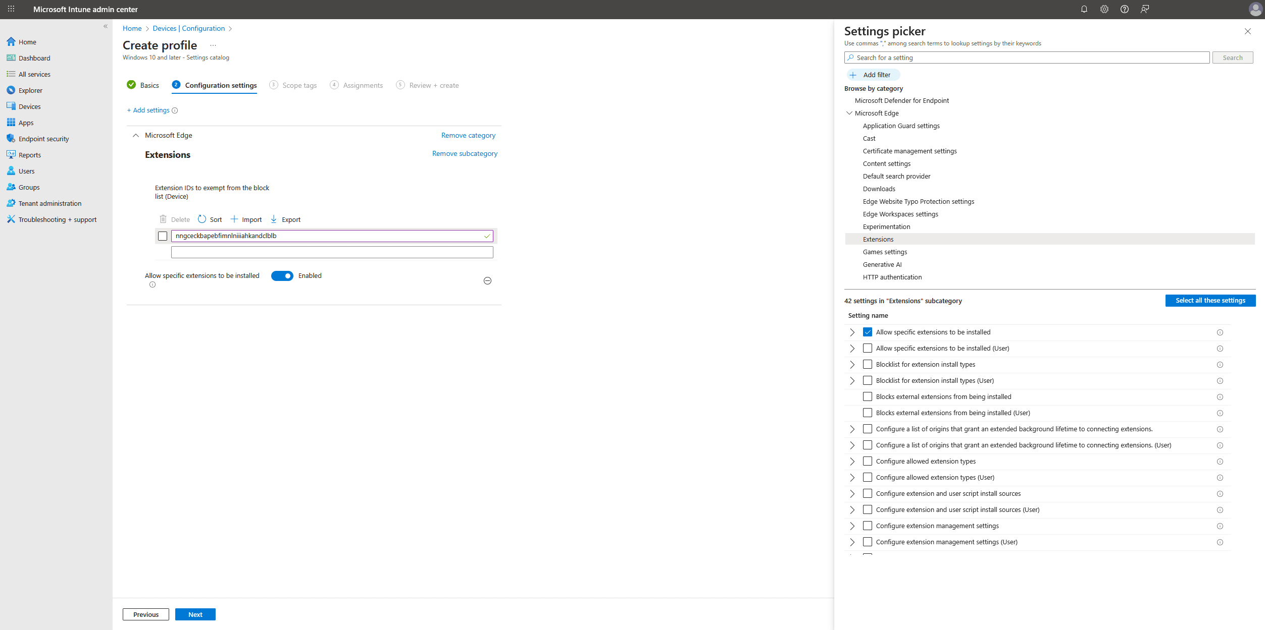 Stopping malicious Browser Extensions with Microsoft Defender TVM and ...