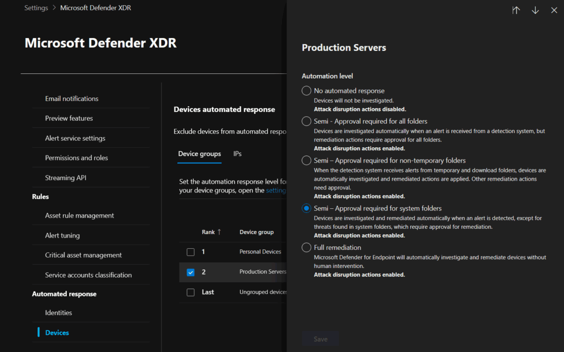Automatic Attack Disruption in Microsoft Defender XDR - Modern Security