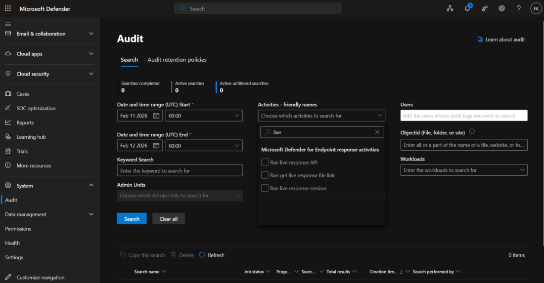 Manage your live response library directly in Microsoft Defender ...